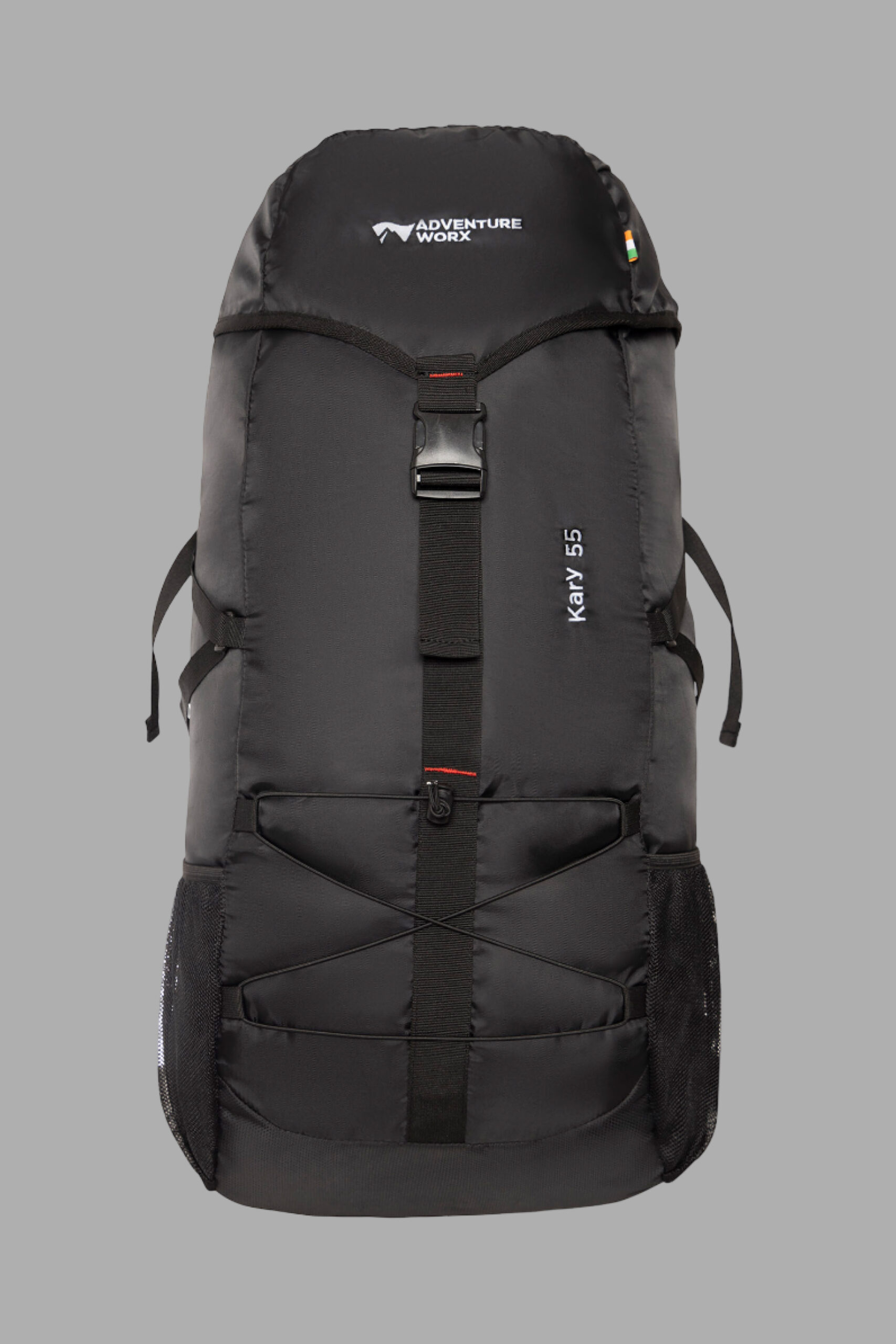 Kary 55 Litre Rucksack Black | Travel Rucksack Bag Online